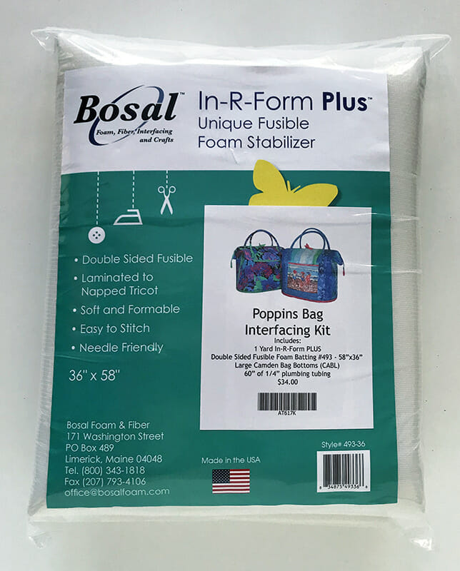 Auntie's Two Patterns - Poppins Bag Interfacing Kit